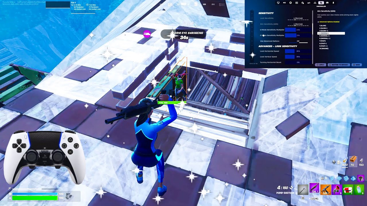 NEW BEST Controller/Console SETTINGS + Sensitivity Guide & Tutorial ...
