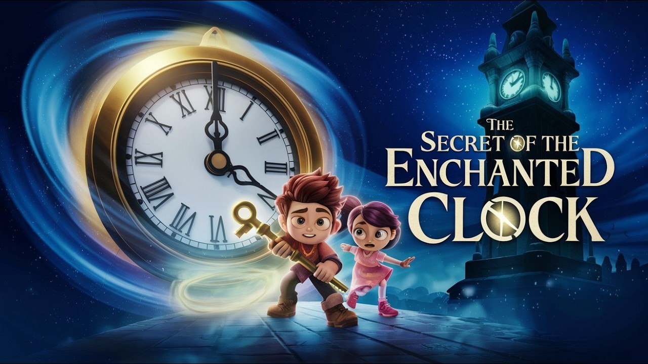 The Secret of the Enchanted Clock – A Magical Adventure - YouTube