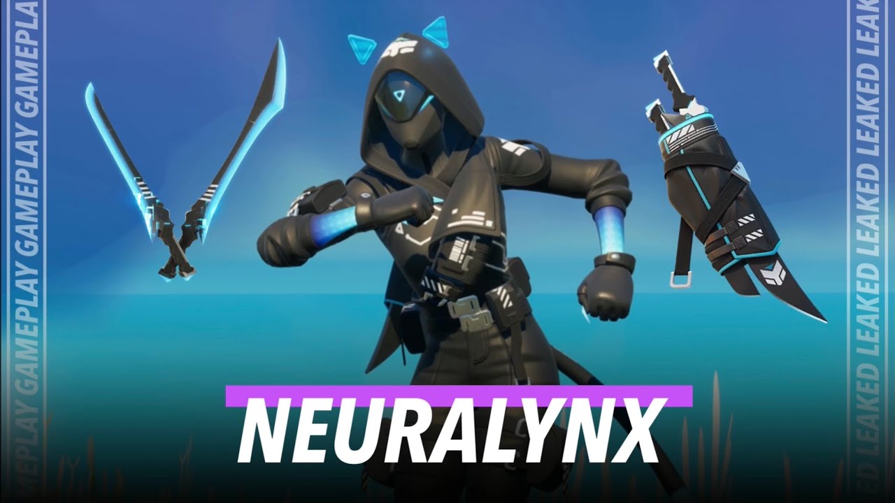 LEAKED “NEURALYNX” SKIN GAMEPLAY!!! (DARK FUTURE PACK) - Fortnite ...