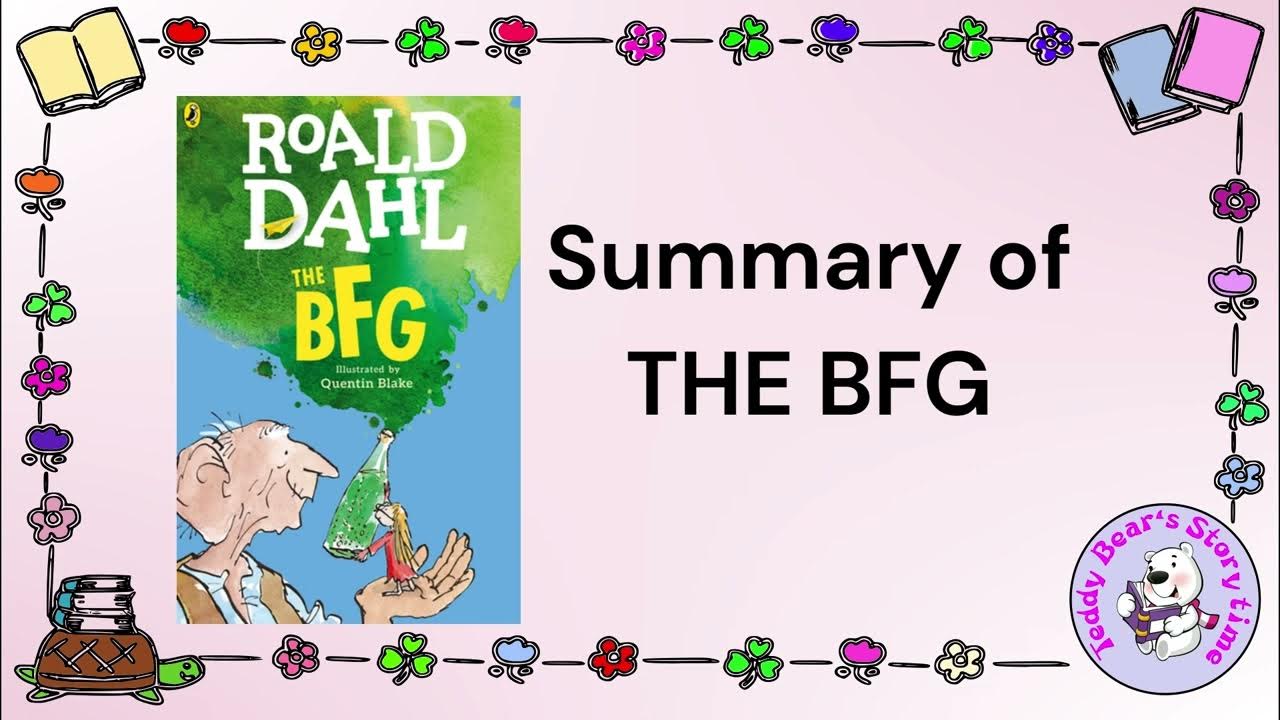 The BFG by Roald Dahl English Children's Audiobook Summary and Plot ...