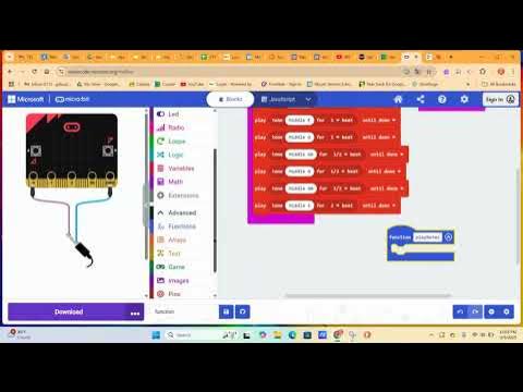 Function in Makecode - YouTube