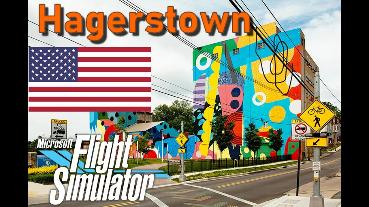 Flight Simulator, FS2020 - Hagerstown USA add-on Photogrammetry + FREE ...