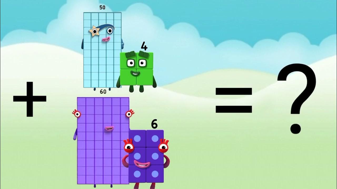 Two Digit Addition Numberblocks | Fan-made | Learn to Add #math @kidslearningvideos29 - YouTube
