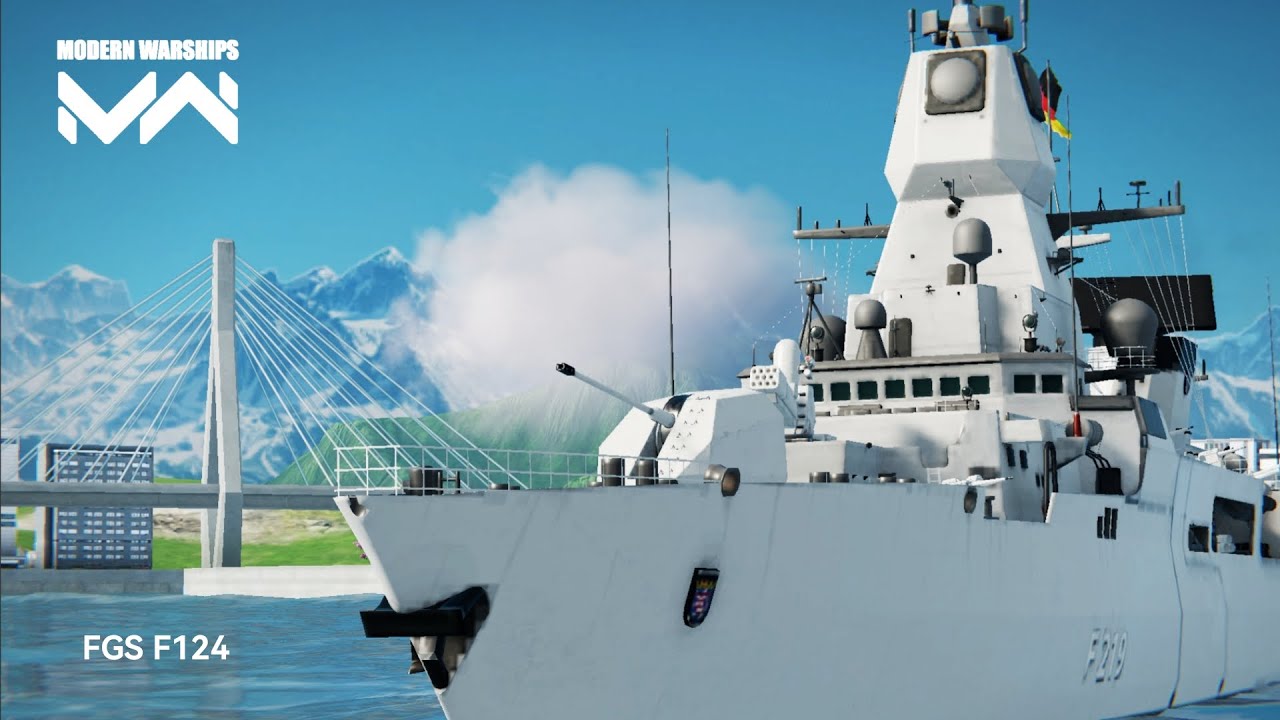 FGS F124 While we wait for 0.91.0 Update 🔥 | Modern Warships - YouTube