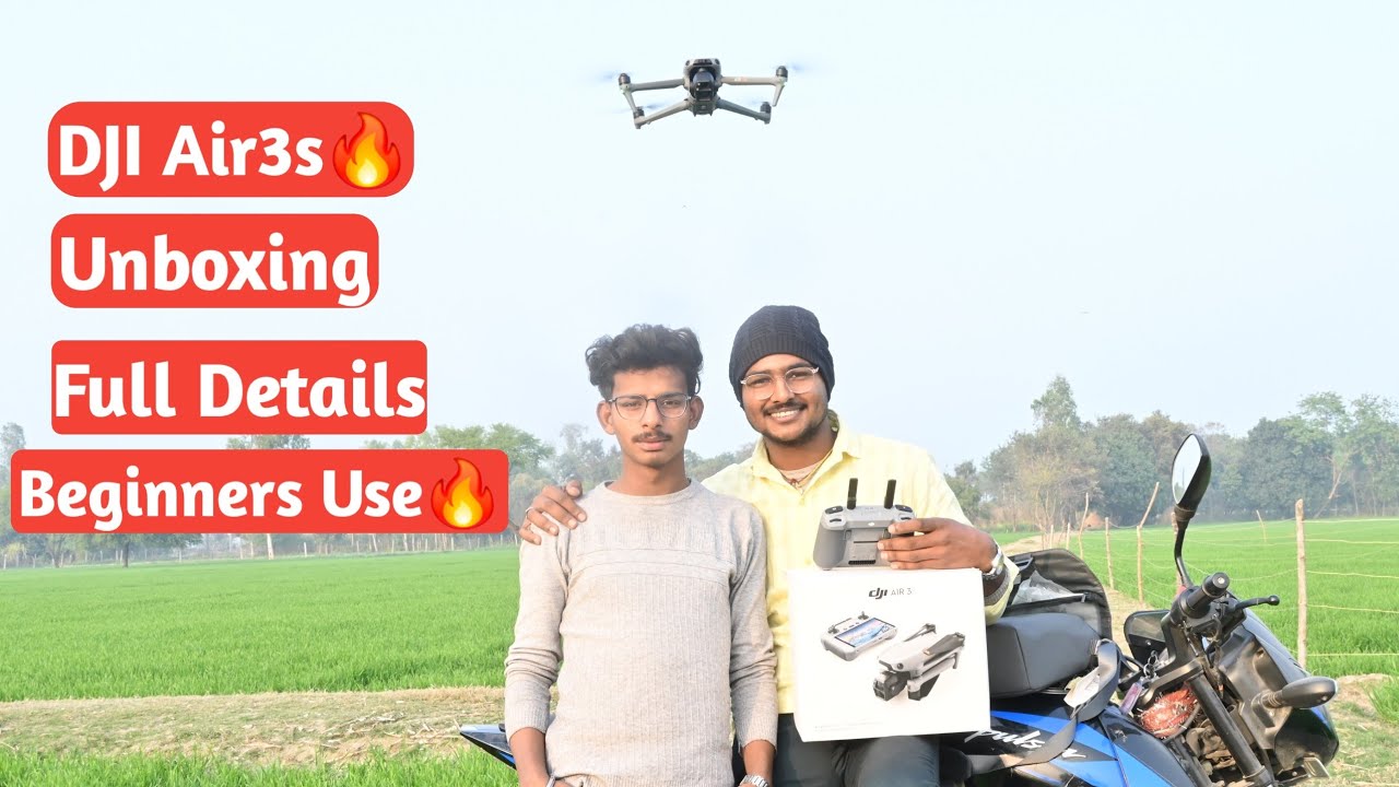 How To Fly Drone For First Time | DJI Air3s | Beginners Use Drone ...