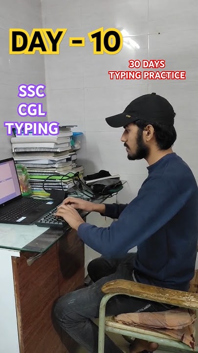 DAY-10 || 30 DAYS TYPING PRACTICE FOR SSC CGL 2024 #motivation #trending #typing #ssc #ssccgl ...