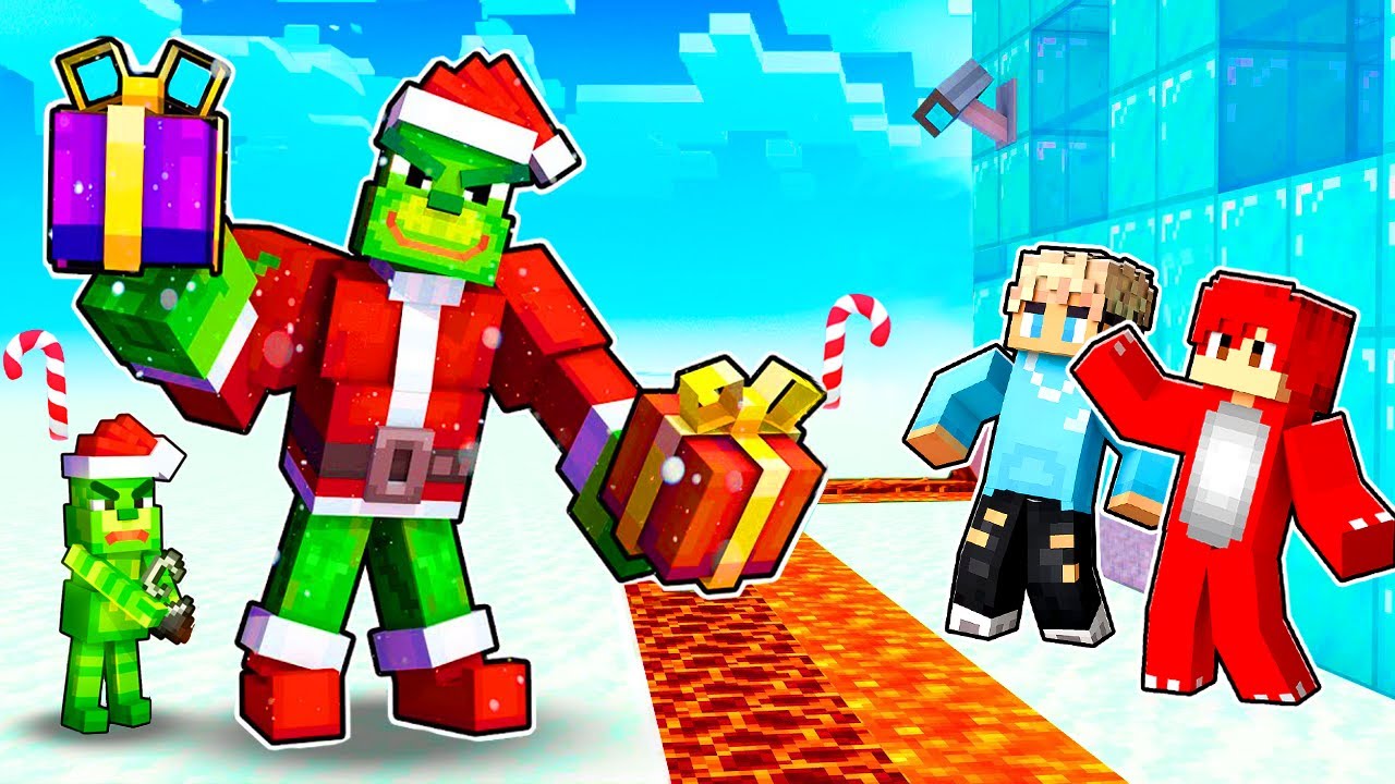 GRINCH FAMILIE vs SICHERSTE BASE in MINECRAFT! - YouTube