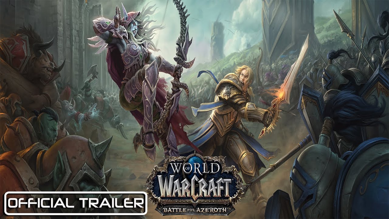 World of Warcraft Battle for Azeroth Cinematic Trailer [2018] - YouTube
