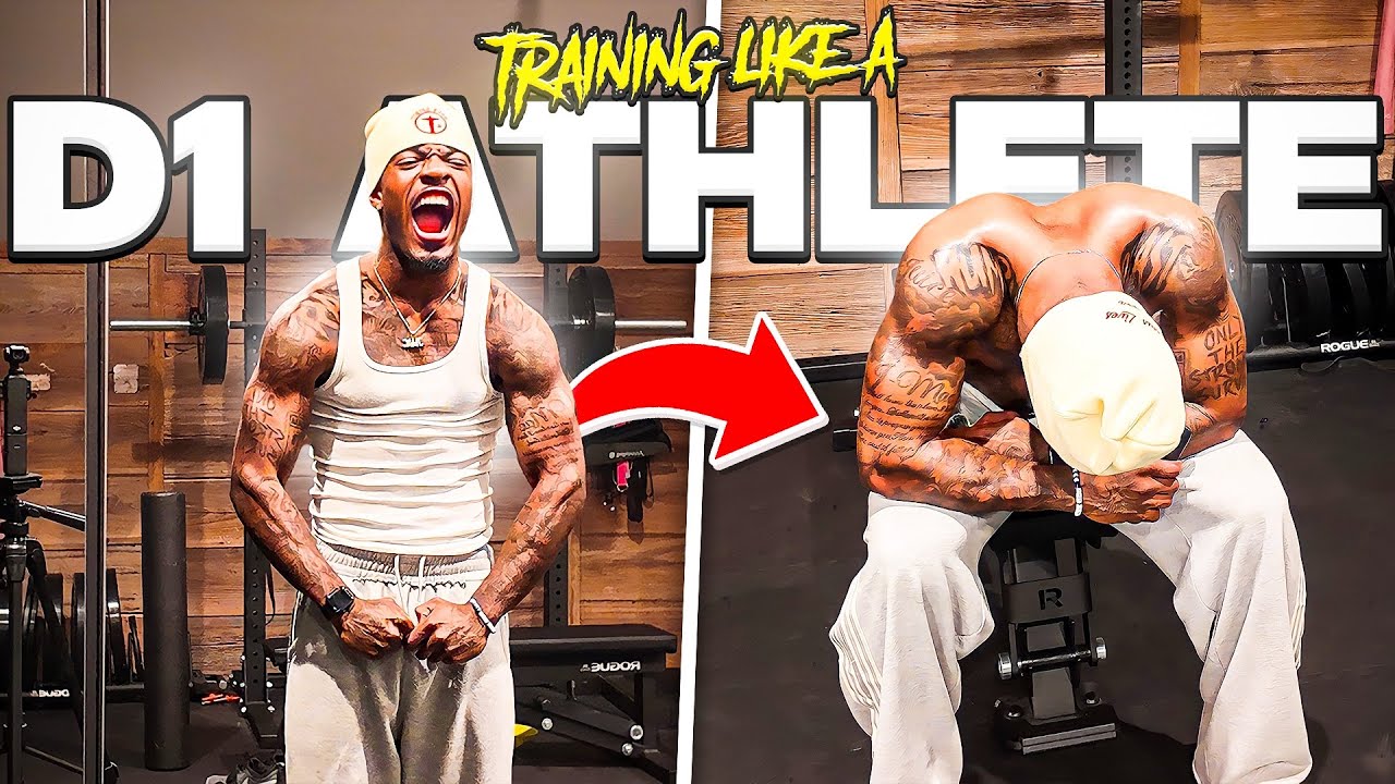 D1 Athlete Training : Football - YouTube