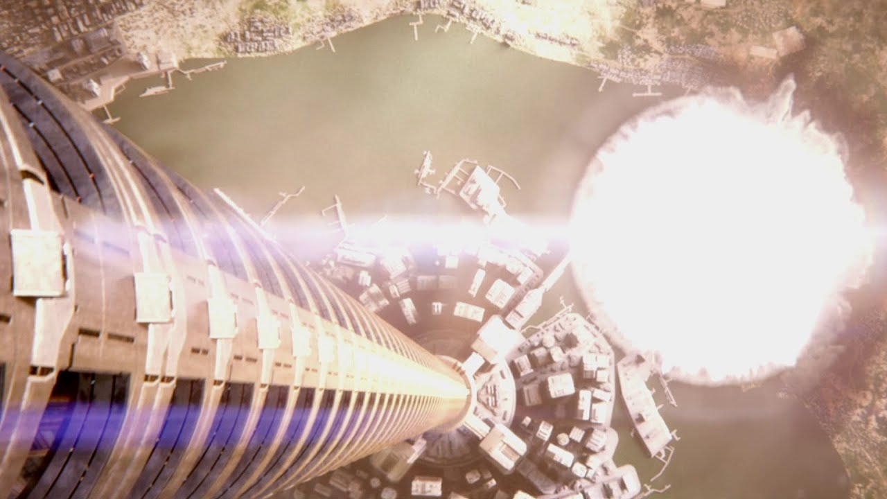 Halo 2 / ODST Smash-up - New Mombasa Slipspace Event - YouTube