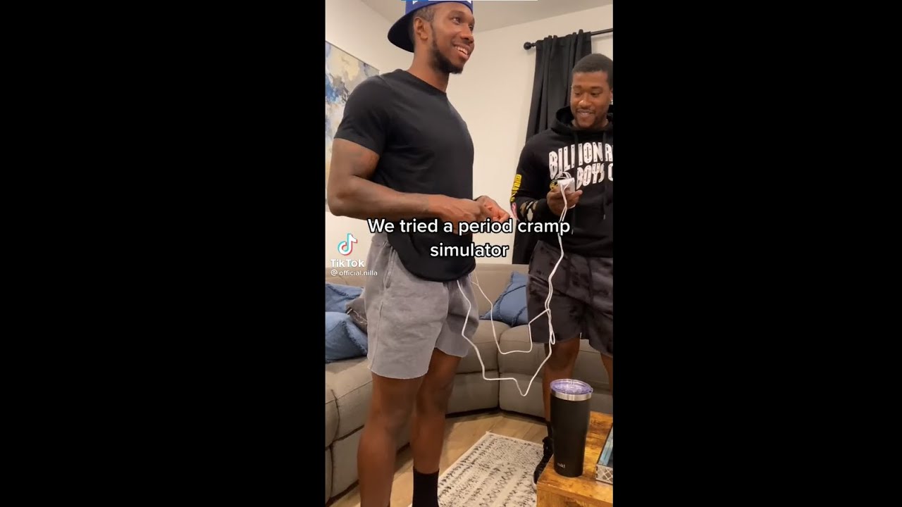 Men Trying The Period Cramp Simulator (TikTok Compilations 2021) - YouTube