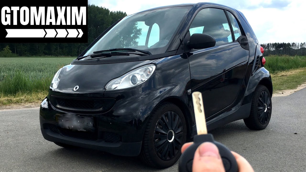2010 Smart Fortwo 451 - test drive - YouTube