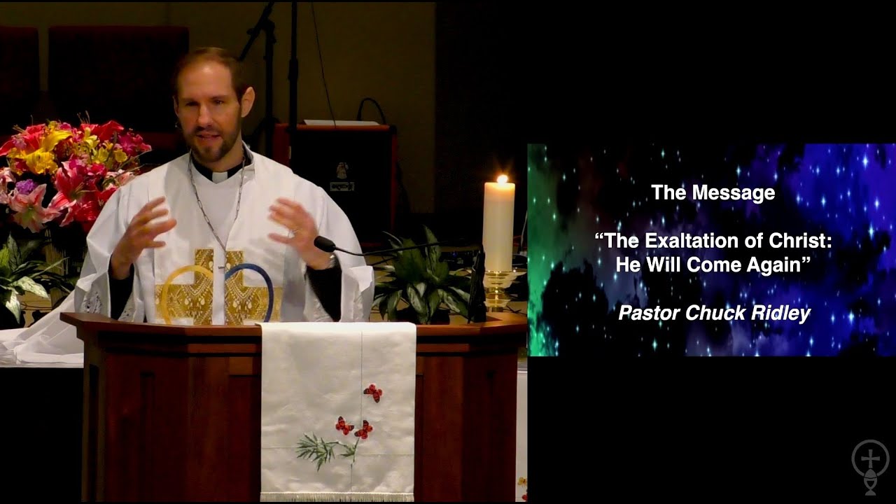 4/30/2023 - Pastor Ridley gives a message called, "He Will Come Again ...