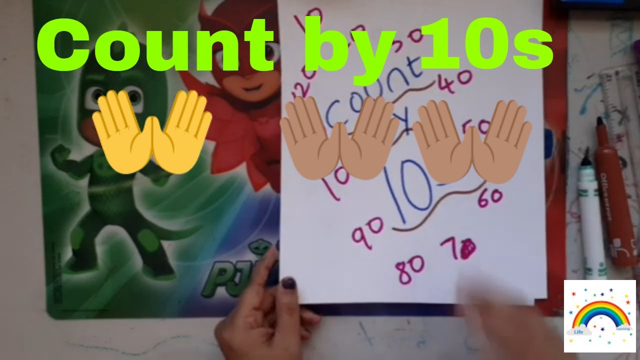 Learning count by 10s Easyway - YouTube