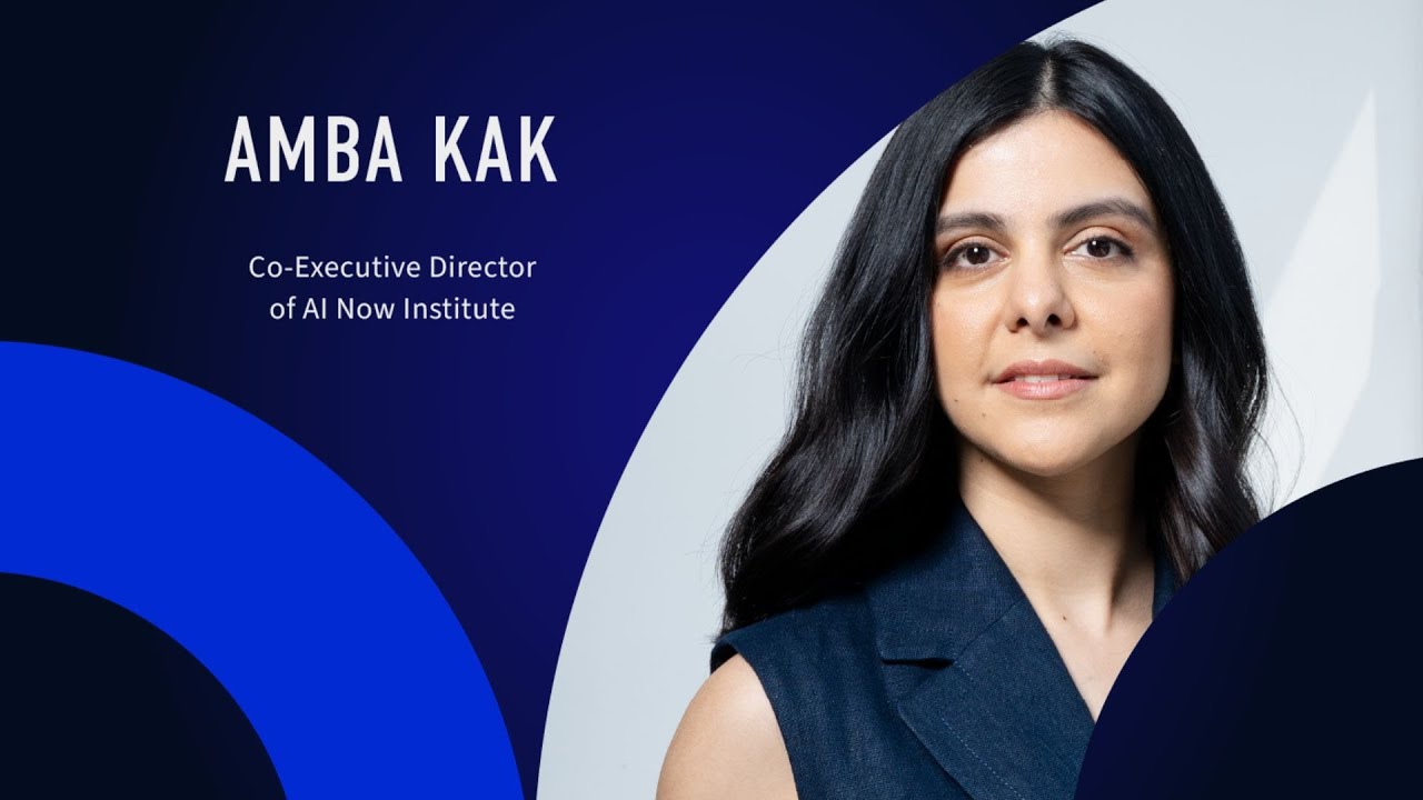 #20Talks - Amba Kak - YouTube