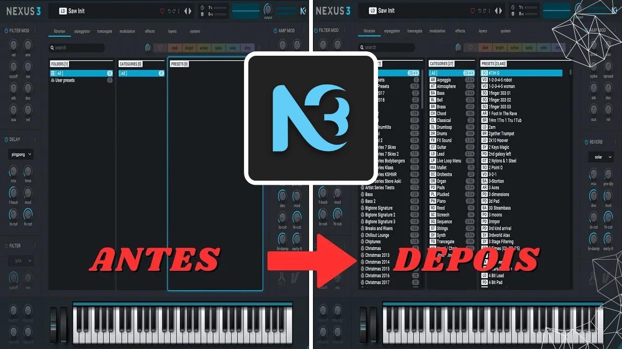 🎹 Como Importar Presets e Livrarias no NEXUS 3 e 4 (RESOLVIDO)! - YouTube