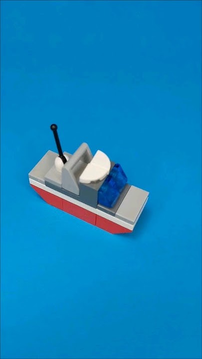 Катер Лего / Lego cutter#lego #лего #tutorial - YouTube