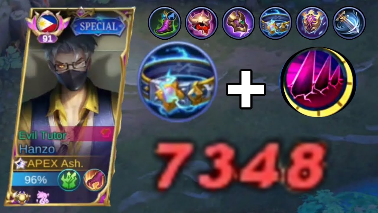This new item build and emblem make hanzo OP and Unkillable - MLBB ...