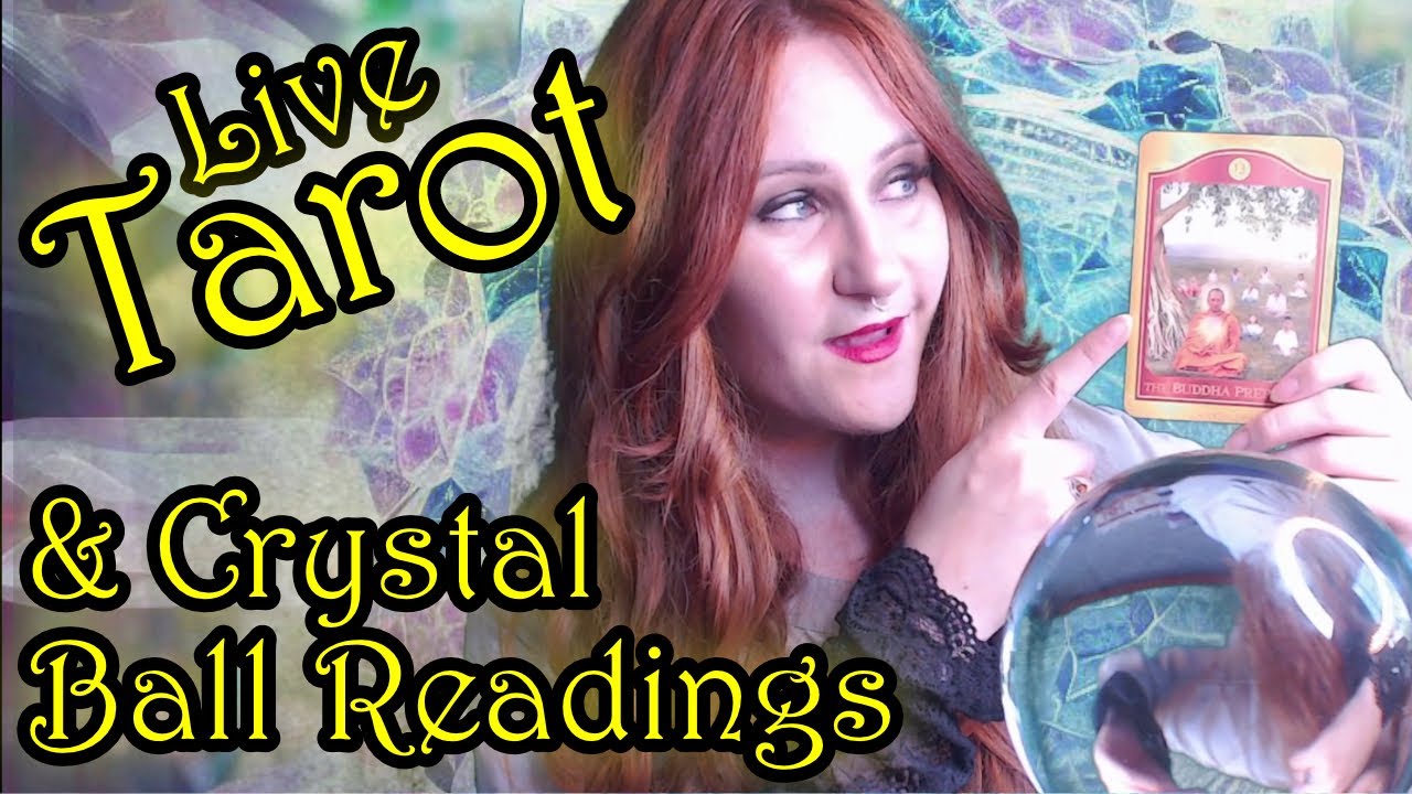 Live Crystal Ball Reading with Tarot Card Reading & Soundbath 🔮 - YouTube