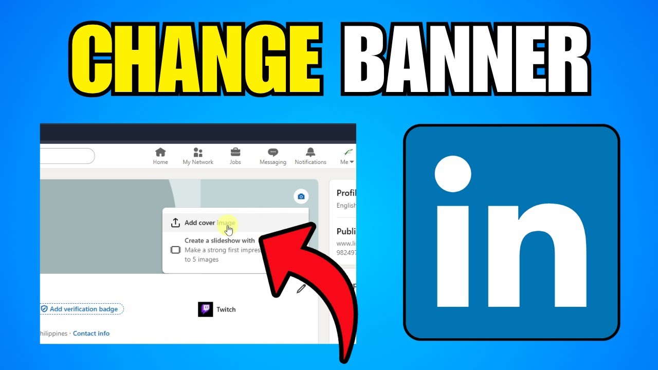 How To Change Banner on LinkedIn - New Method - YouTube