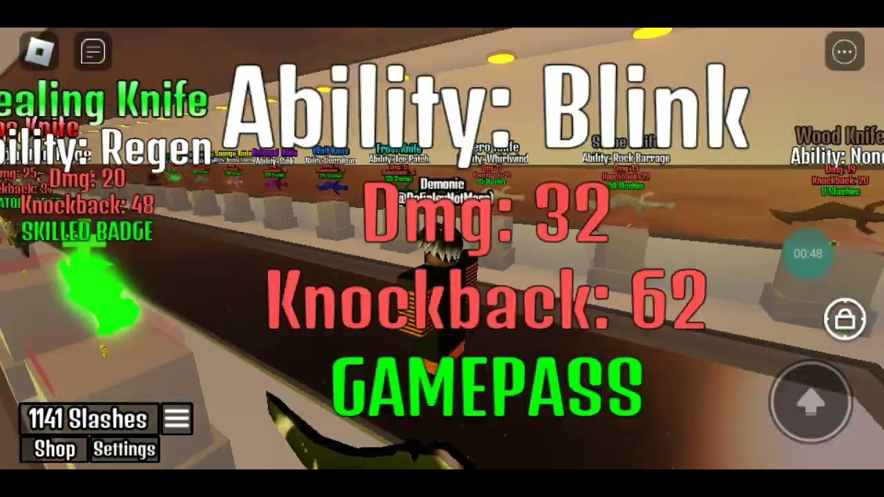 ROBLOX Knife strife.... - YouTube