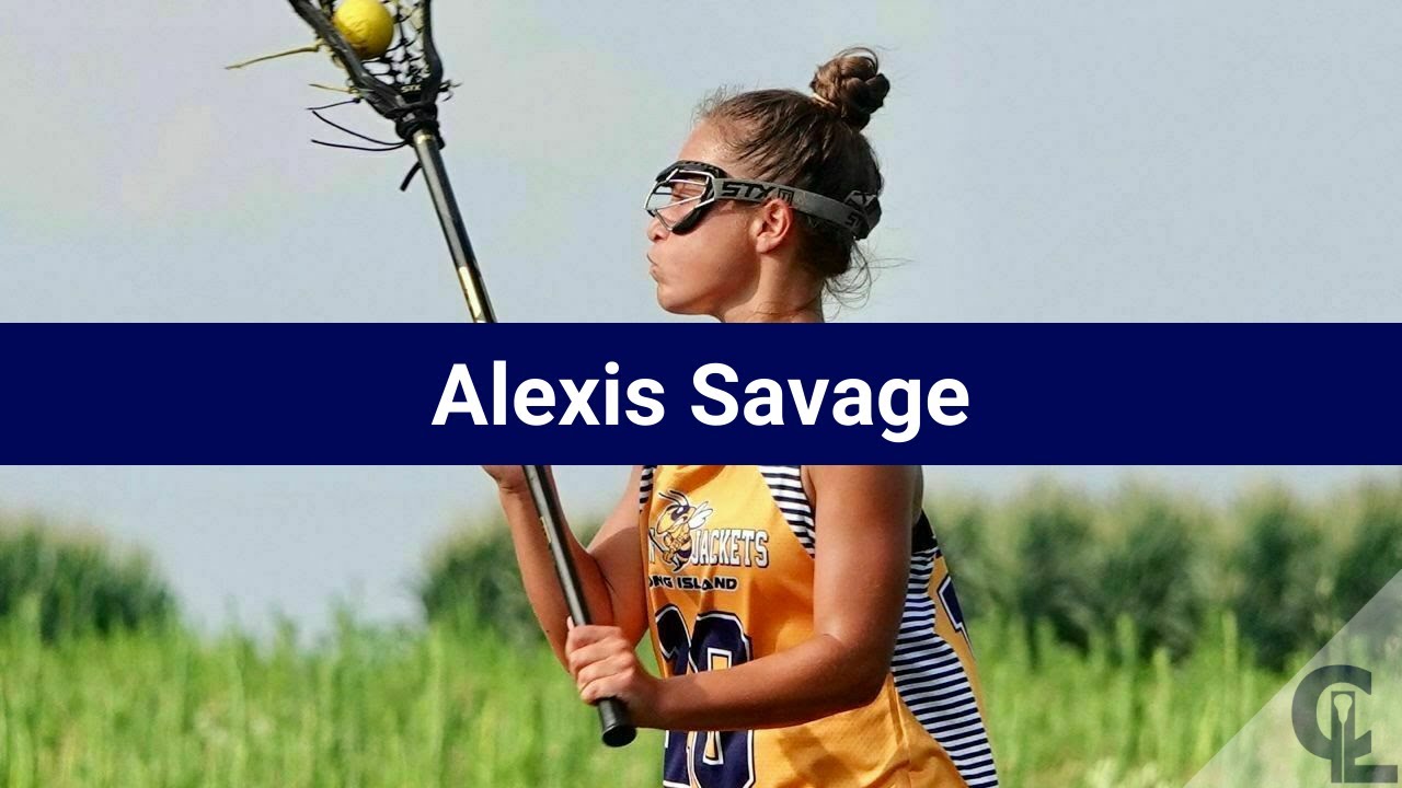 Alexis Savage Lacrosse Highlights - NY 2024 - Mid - YouTube