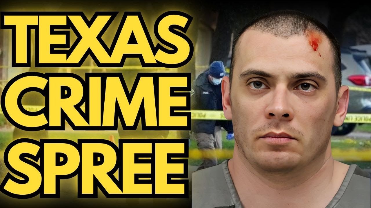 TEXAS CRIME SPREE. Press Conference. 6 DEAD. Suspect Shane James ...