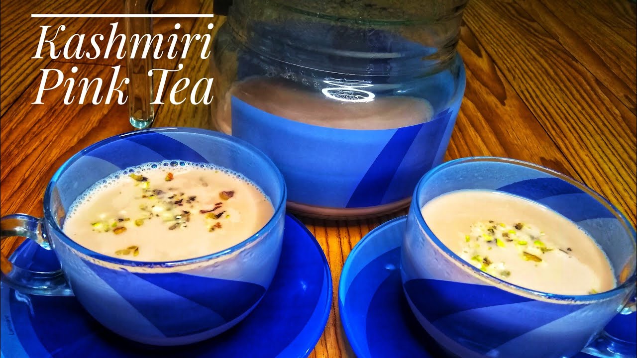 Kashmiri Noon Tea/Chai - Pink Tea (No artificial color) - YouTube