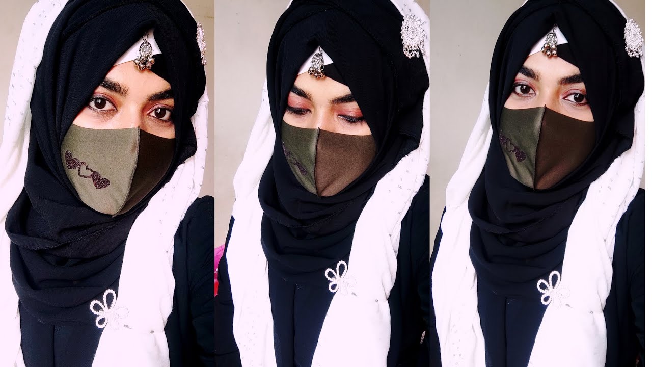 Double hijab lifestyle tutorial | Two party hijab style | 2 layer hijab ...