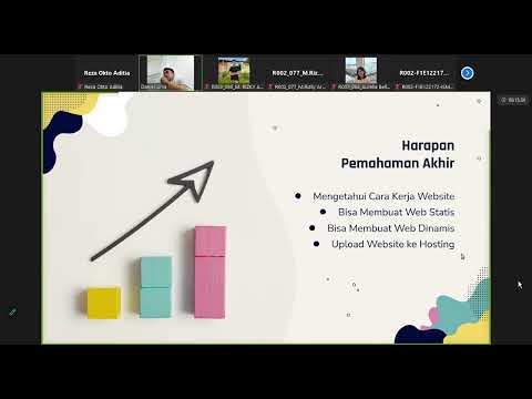 Web Programming 1 Zoom Meeting Session 1