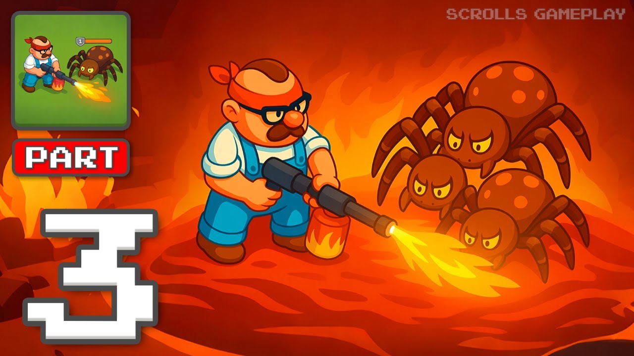 Spideralypse - Gameplay Walkthrough Part 3 - Spider Invasion Escape ...