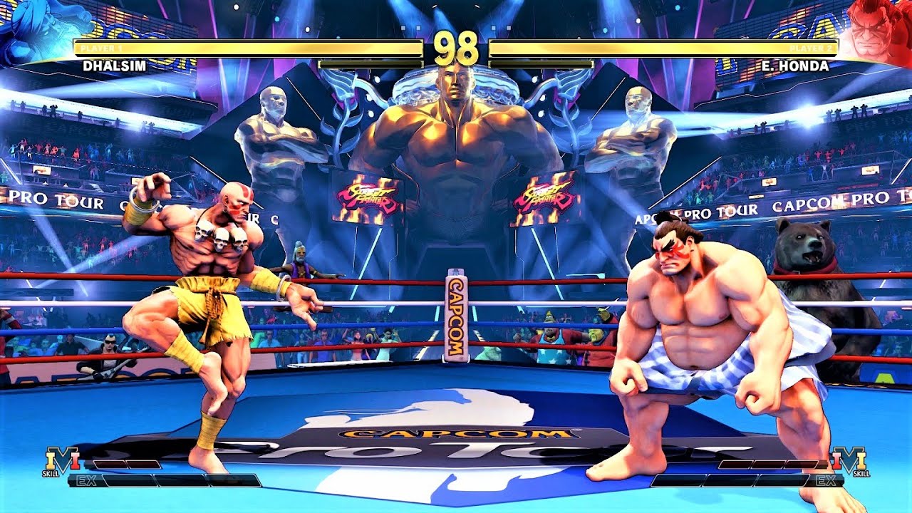 Classic Dhalsim Vs E Honda Hardest Ai Street Fighter V Youtube