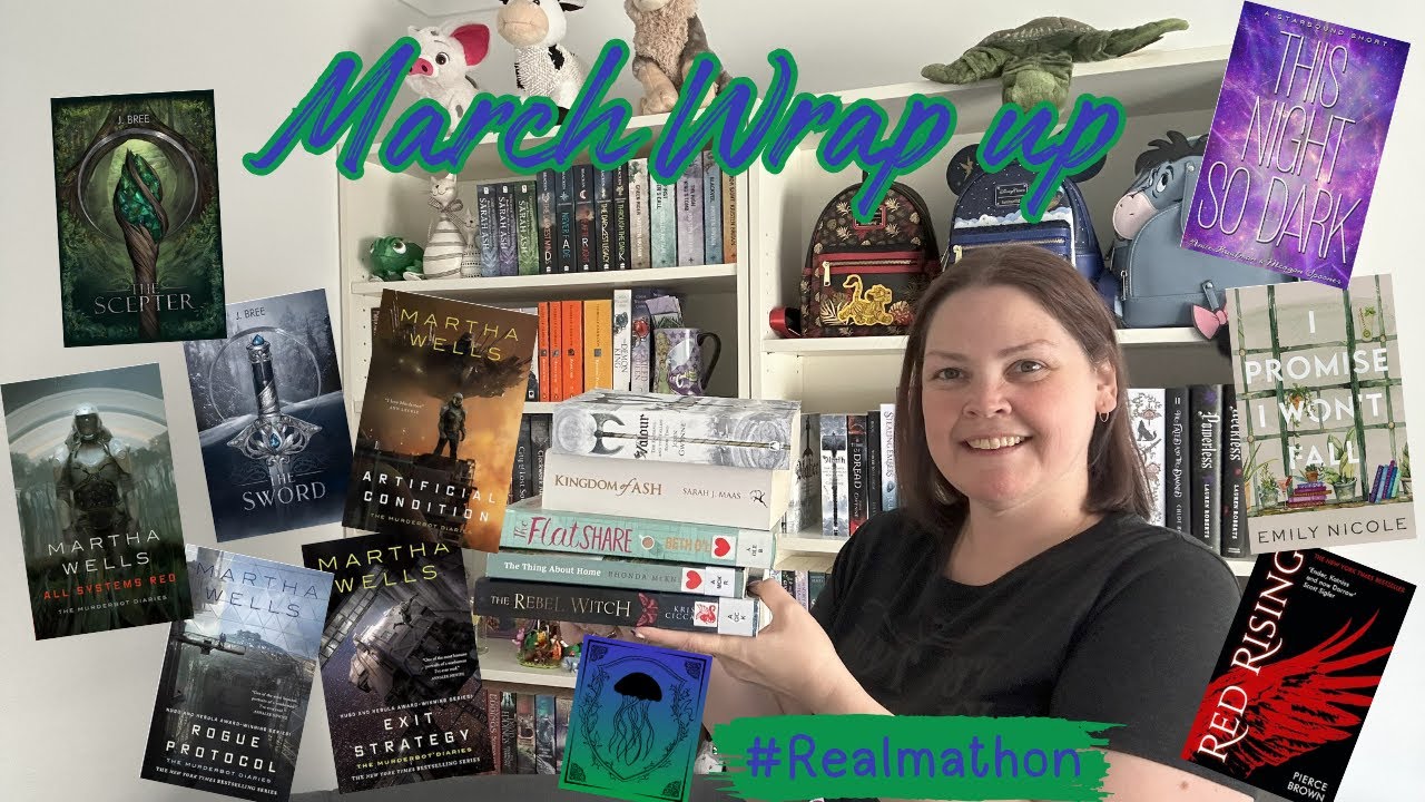 March Wrap up | Starting & finishing series | Trying new authors | # ...