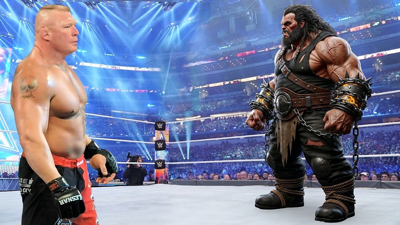 Full Match - Brock Lesnar vs Ash Skin | Iron Man Match 2025 | WWE Aug ...