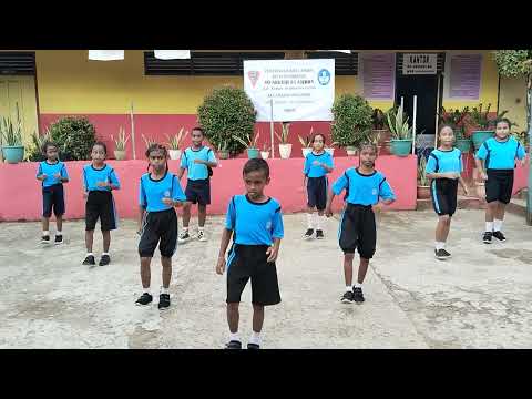 Senam anak Indonesia hebat SDN 84 Ambon - YouTube