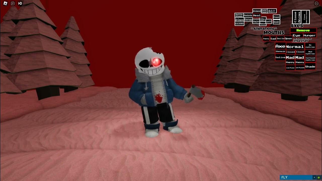 Roblox Simple Sans Morph RP (HUGE UPDATE) HorrorSans - YouTube