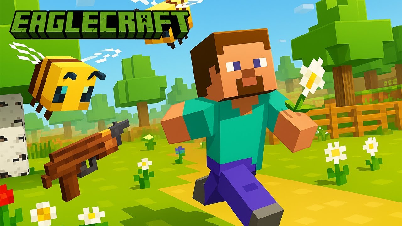 EaglerCraft Gameplay – Play Free World Building Game Online #minecraft ...
