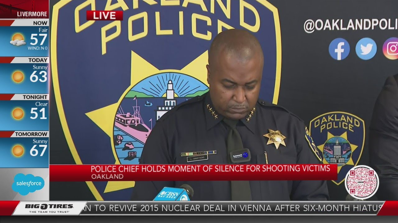 Oakland Police Chief Addresses Recent Homicides Youtube