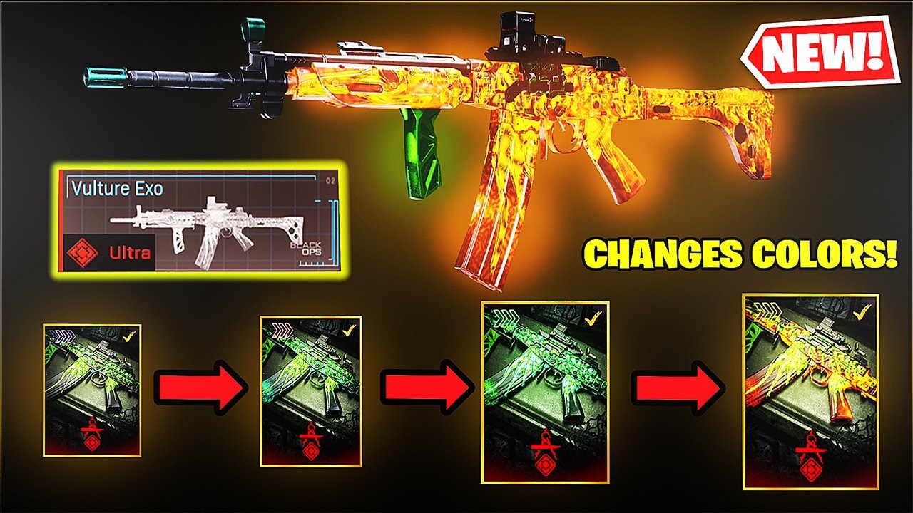 NEW ULTRA RARE REACTIVE BLUEPRINT "VULTURE EXO" is BROKEN on COLD WAR ...