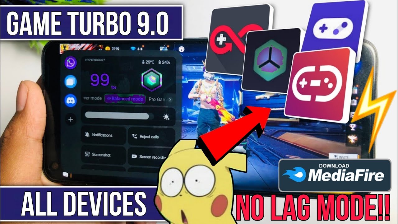 Game turbo for all devices | Unlock 60+FPS | Max Performance & Lag Fix ...