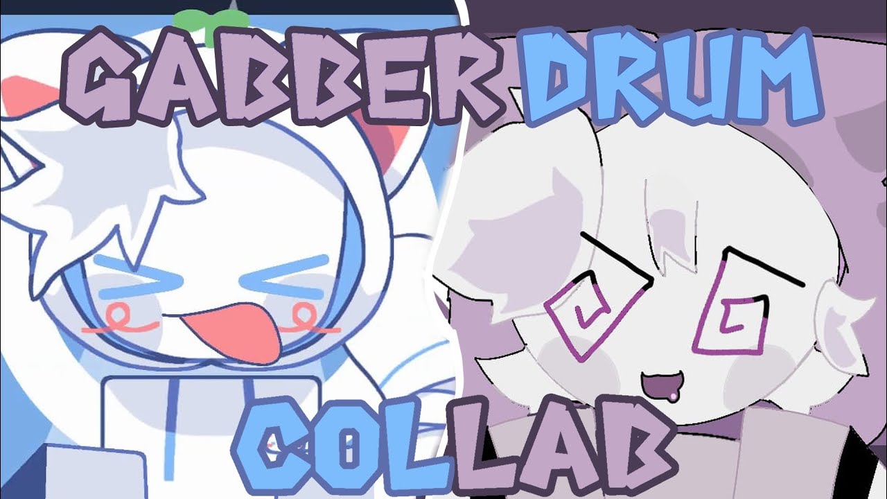 GABBER DRUM||Animation meme ☆|| Collab w/ @si_kot3 - YouTube