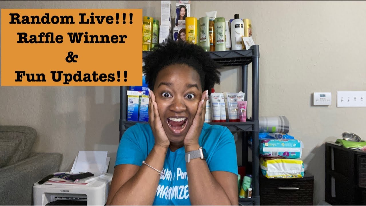 Raffle Winner Plus 2020 Random Updates! Coupon Q/A - YouTube