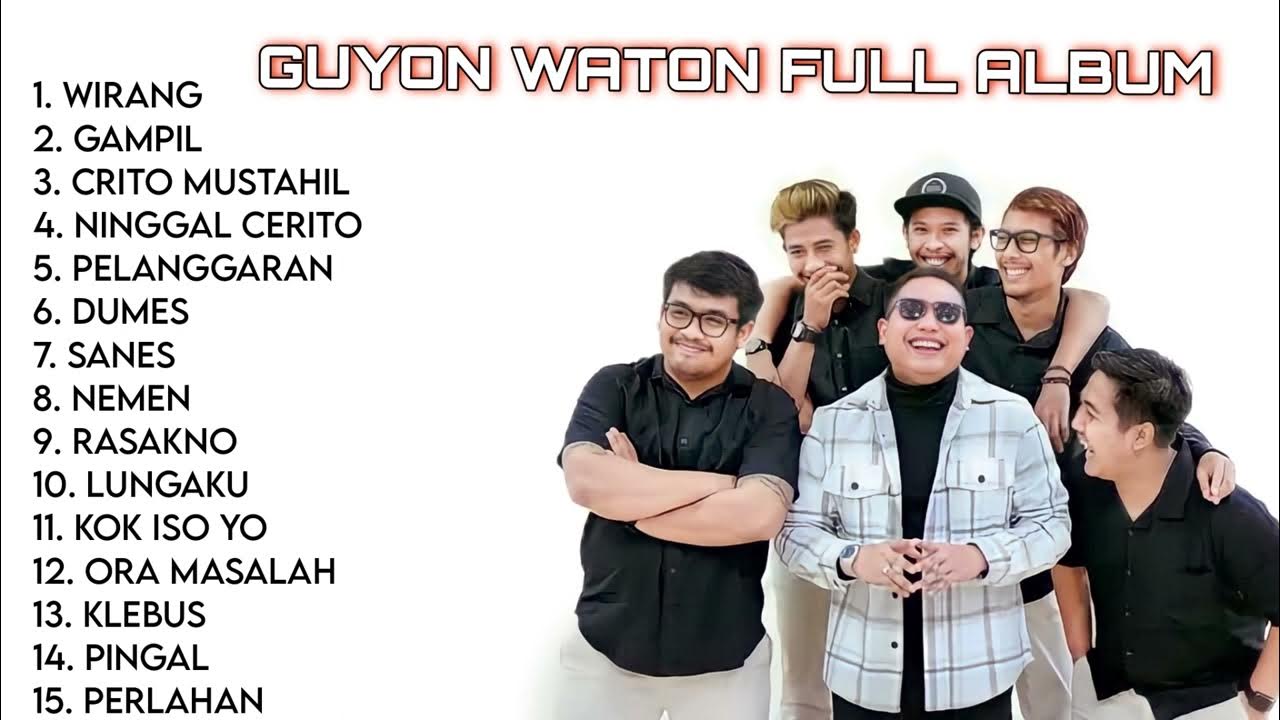 GUYON WATON FULL ALBUM || TERBARU 2024 - YouTube