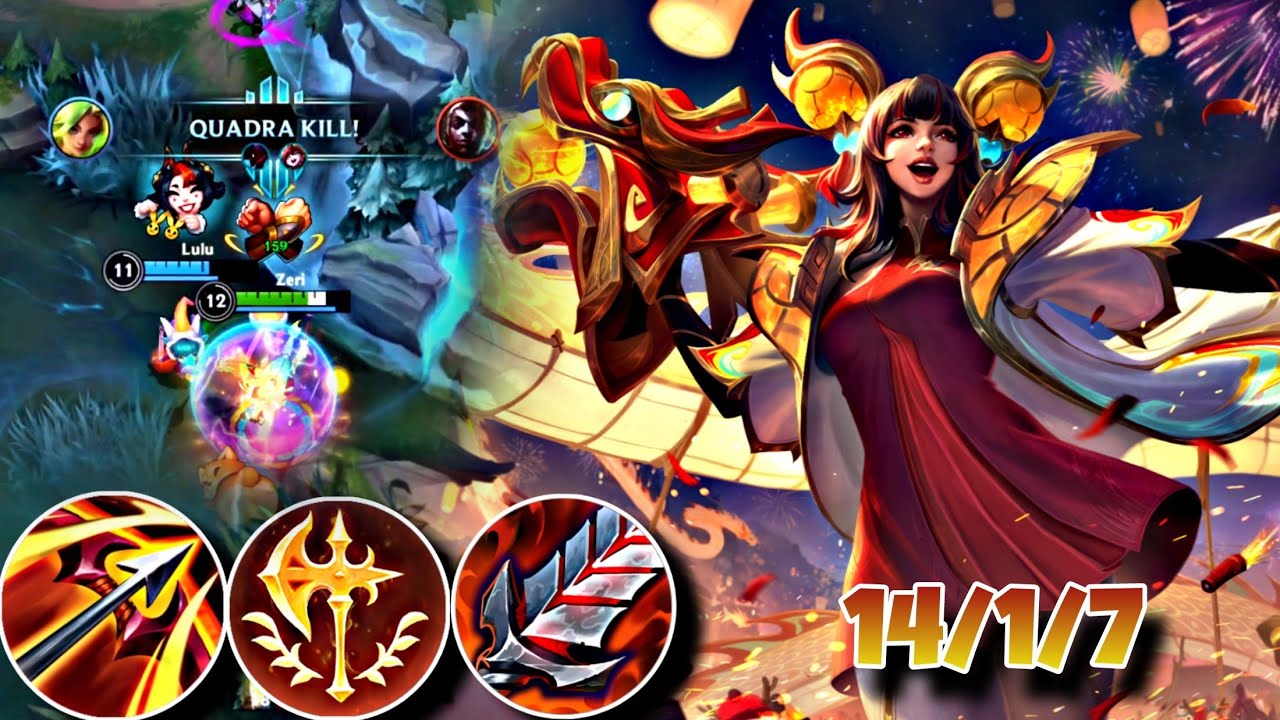 WILD RIFT ADC | ZERI IS THE BEST HYPER CARRY IN PATCH 5.0B? | GAMEPLAY ...