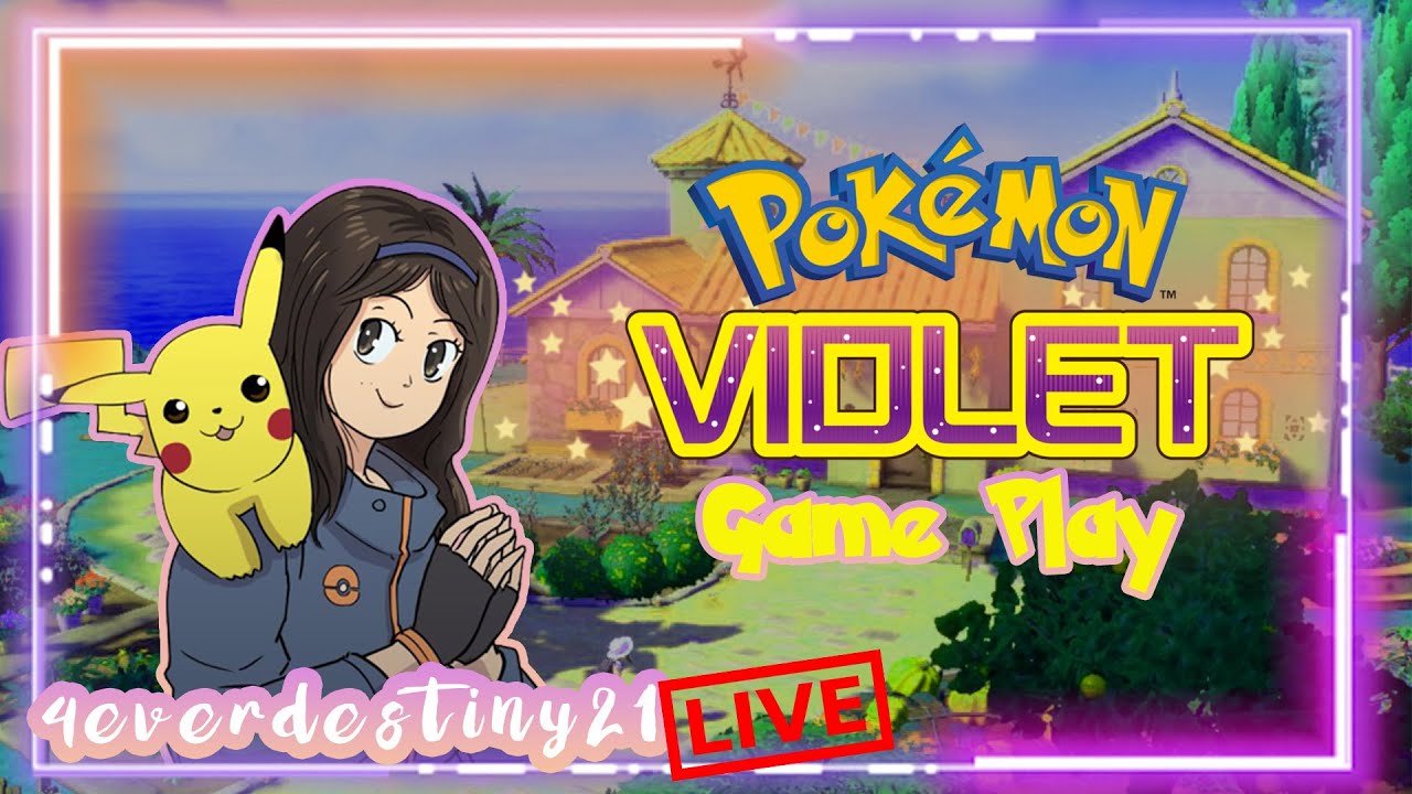 LIVE 🔴 Pokemon Violet Game Play!!! Let's GOOO! Come Chillax!! - YouTube