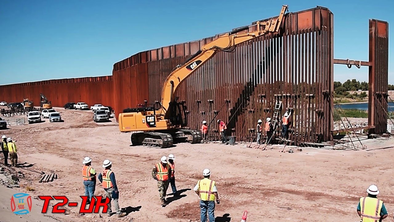 U.S. Army Corps Install The Final Panel at The Yuma 1 Border Wall ...
