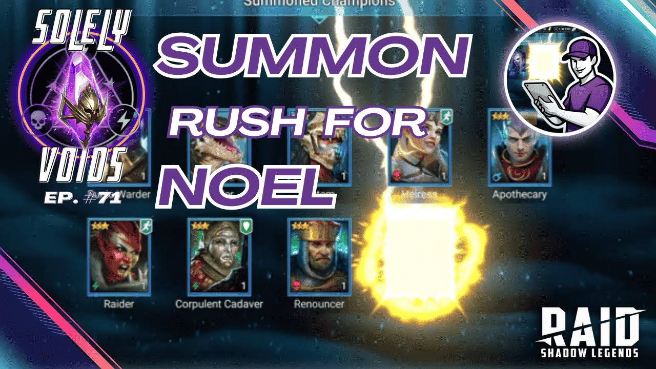 🎆 Summon Rush 🎆 and Ice Golem for NOELLE! Raid Shadow Legends | Solely ...