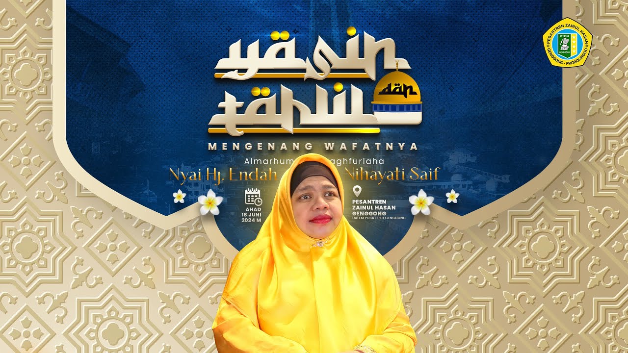 Yasin Dan Tahlil dalam Rangka Haul Al-Marhumah Al Maghfurlaha Nyai Hj ...