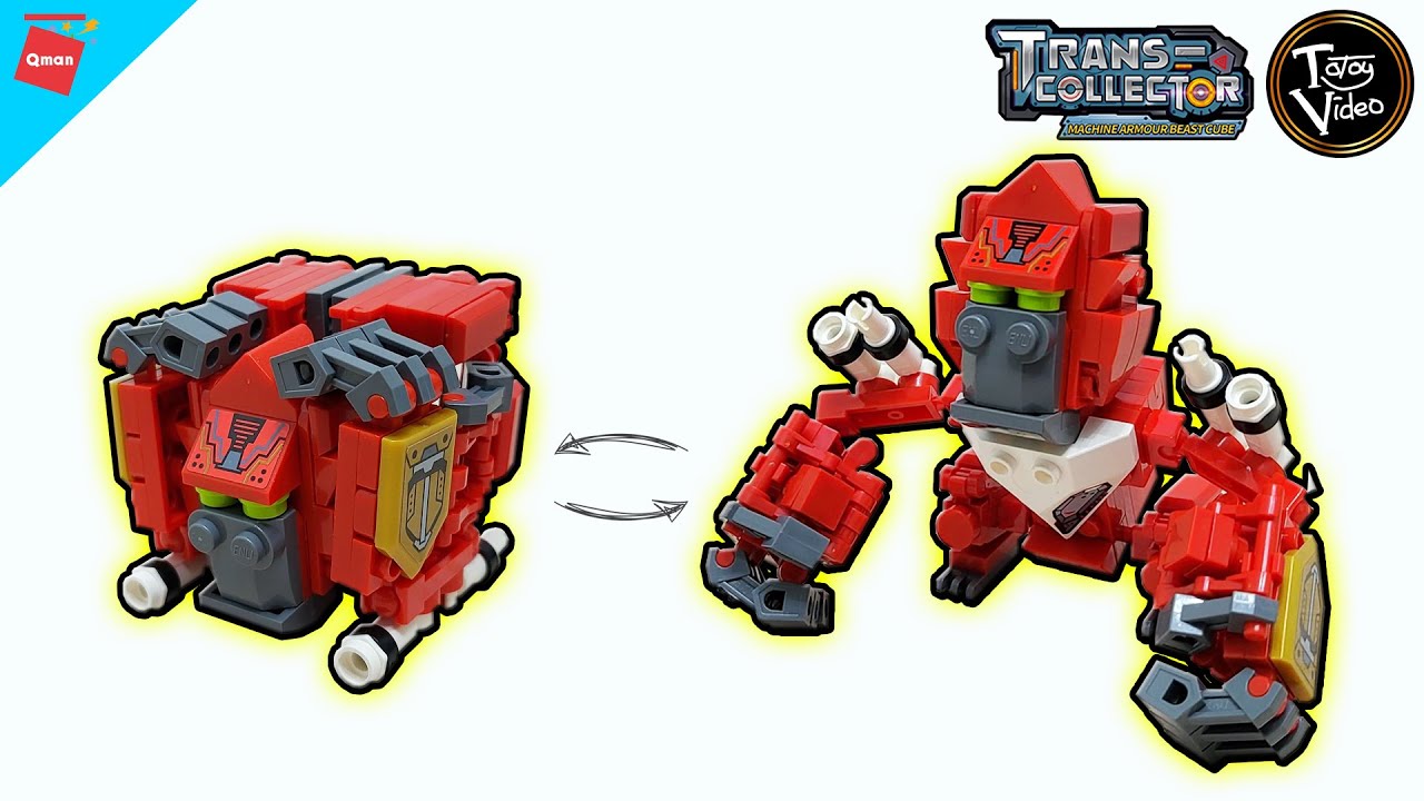 QMAN Beast Cube - Furious Orangutan King | Trans-Collector Machine ...