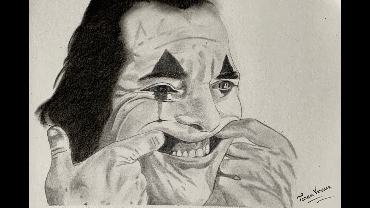 How to Draw Joker Iconic laugh ️ - YouTube